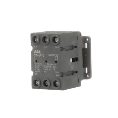 ABB - OT40FT3 - Non-Fusible Disconnect Switch, 3 Pole, 40A, Din Rail ...