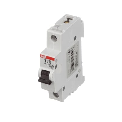 ABB - S201-C16 - Circuit Breaker, Supplementary, C Curve, 1-Pole, 16A ...