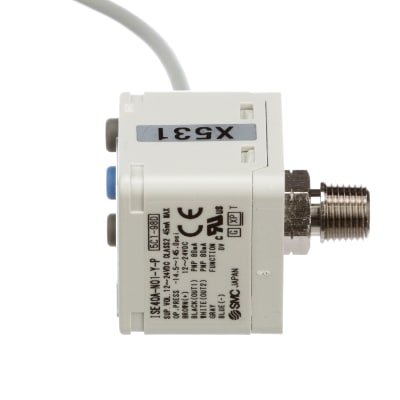 Pressure & Vacuum Gauges PNP 2 Out 1/8PT Pressure Switch SMC ISE40A-01 ...