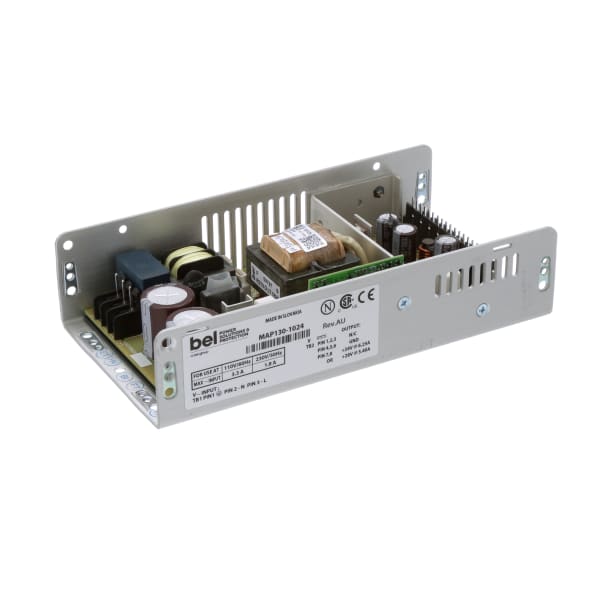Bel Power Solutions - MAP130-1024 - Power Supply,AC-DC,26V,5.4A,90-132/ ... Bel Power Solutions - MAP130-1024 - Power Supply,AC-DC,26V,5.4A,90-132/ ...
