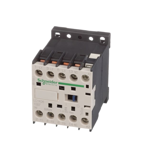 Schneider Electric - LC1K0610B7 - Contactor Miniature LC1, 3 HP at 575 ...