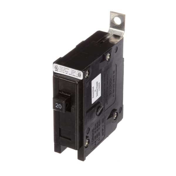 Eaton - Cutler Hammer - BAB1020 - Circuit Breaker, Therm/Mag, Toggle, 1 ...