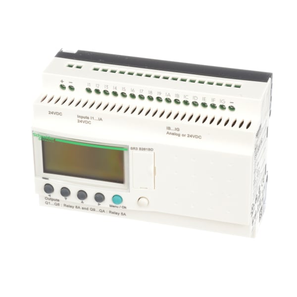 Schneider Electric - SR3B261BD - Compact Smart Relay, Programmable, 26 ...