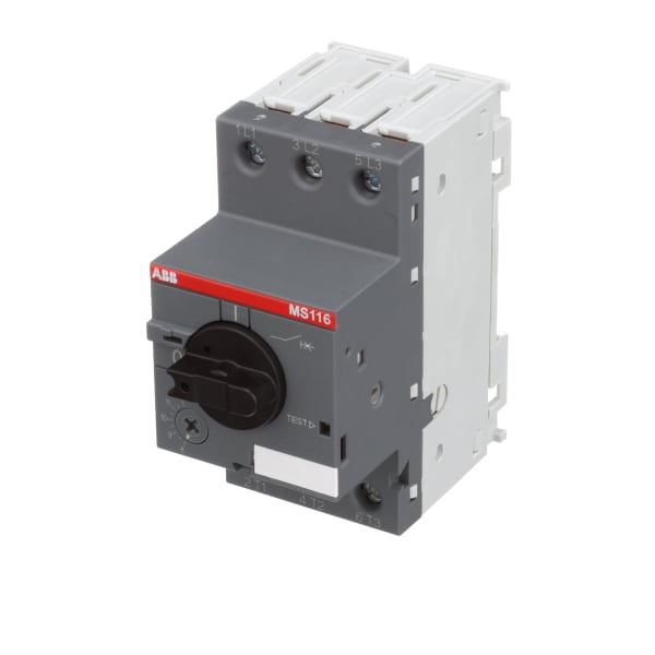 ABB - MS116-12 - Manual Motor Starter,7.5hp@480V,8-12A,690V,Thermal ...