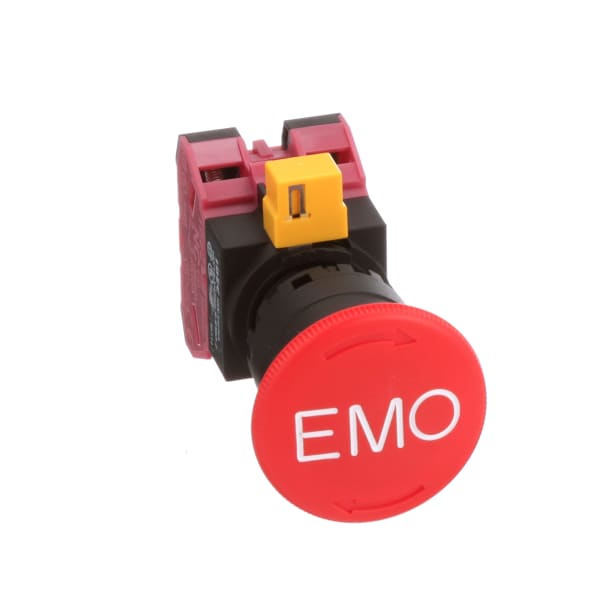 IDEC Corporation - HW1B-V4F02-R-EMO-2 - Pushbutton switch, 40mm button ...