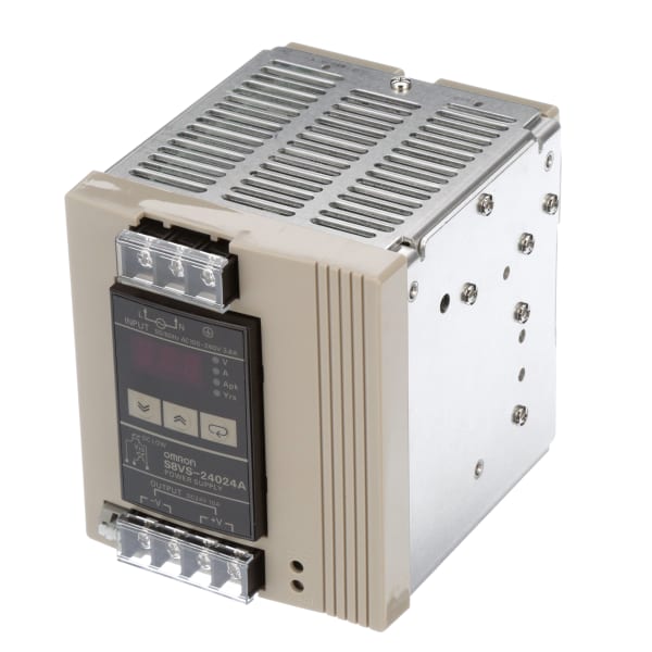 Omron Automation - S8VS-24024A - AC-DC Power Supply, 24V, 10A, 85-264V, Enclosed, PFC, 240W ...