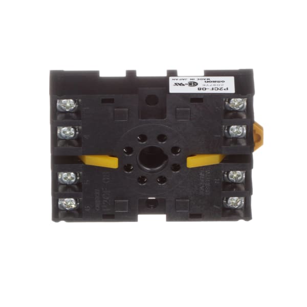 Omron Automation - P2CF-08 - Relay Socket 8 Pin Track Mounting ...