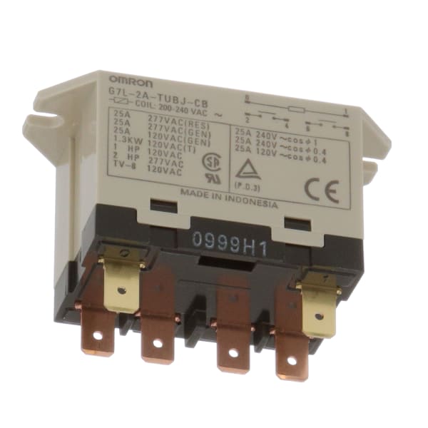 Omron Electronic Components - G7L-2A-TUBJ-CB-AC200/240 - Relay,E-Mech ...