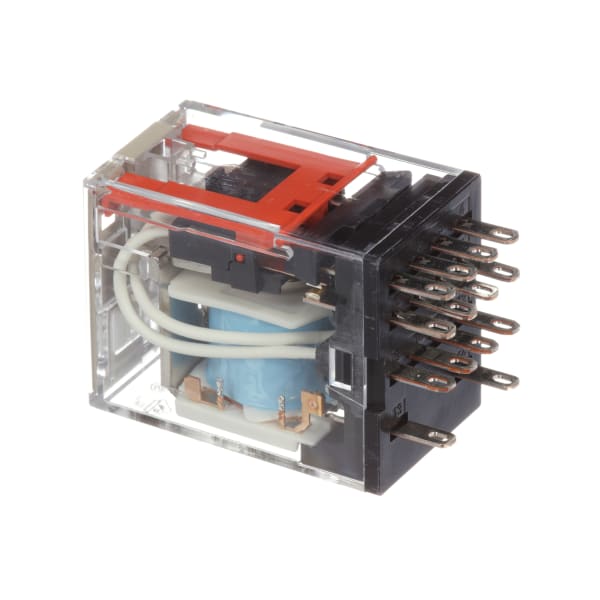 Omron Automation - MY4 DC24 (S) - Ice cube relay, 4PDT, 24 VDC coil voltage, 5 A contact rating ...