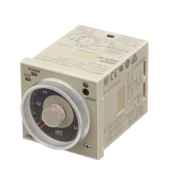 Omron Automation - H3CR-AP AC100-240/DC100-125 - Timer, Multi, 5A ...