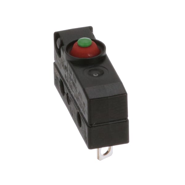 ZF Electronics - DC3C-A1AA - Switch,Snap Action,SPDT,NO/NC,IP67,Button Actuator,Gold Contact ...