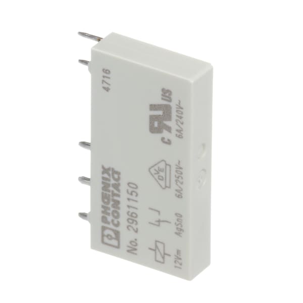 Phoenix Contact - 2961150 - Relay;E-Mech;Power;SPDT;Cur-Rtg 6A;Ctrl-V ...