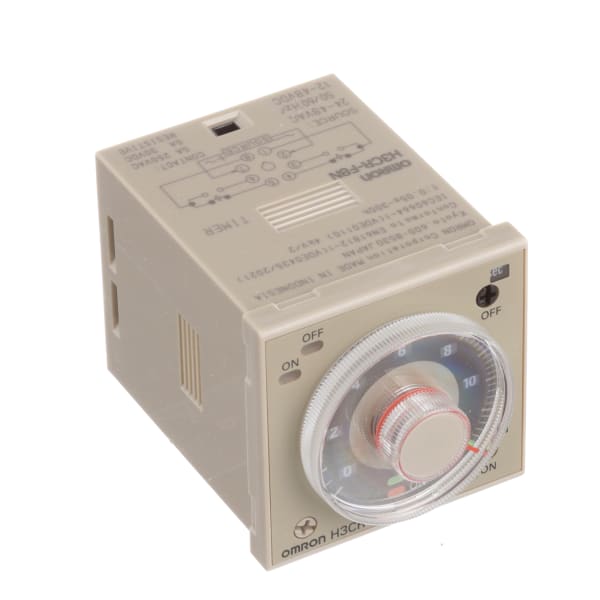 Omron Automation - H3CR-F8N AC24-48/DC12-48 - Twin Timer; Flicker ON ...