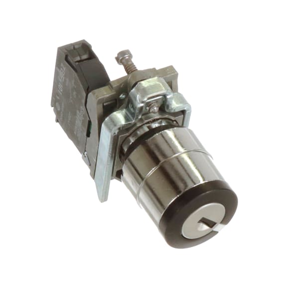 Schneider Electric - XB4BG61 - Key Switch Selector, 22mm, 2-Pos, Spring ...
