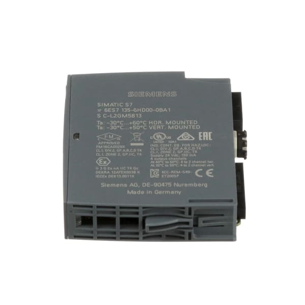 Siemens - 6ES71356HD000BA1 - Simatic Et 200Sp, Analog Output Module - Allied Electronics ...
