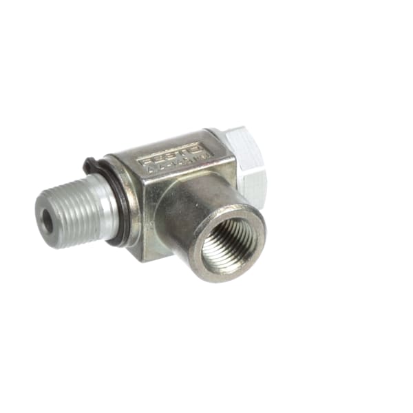 Festo - GRLA-1/8-NPT-B - Flow Control Valve, NPT 1/8 port thread & NPT ...