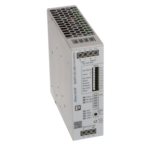 Phoenix Contact - 2907074 - Power supply;uninterruptible;24VDC IN;20A ...