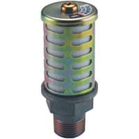 SMC Corporation - AN15-02 - AN Resin 1Mpa Pneumatic Silencer; Threaded ...