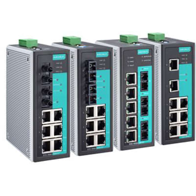 Moxa - EDS-408A-T - Entry-level managed Ethernet switch with 8 10 ...