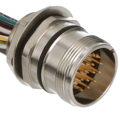 TURCK - CSFL 19-19-1 - Connector M23 multifast Male Receptacle 19 Wire ...