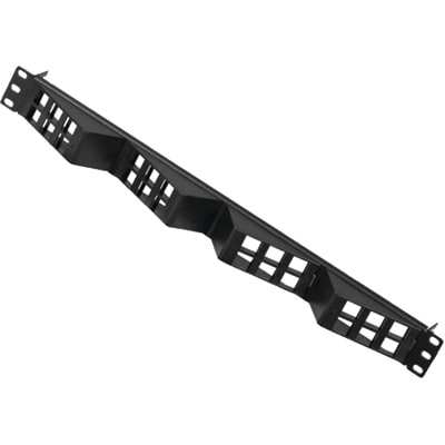 Belden - AX103248 - Angleflex Patch Panel, 24-Port, 1U, Black (Empty) - RS