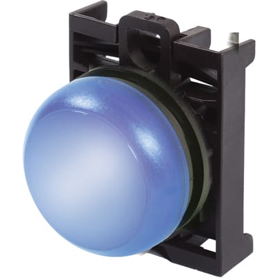 Eaton - Cutler Hammer - M22-L-B - Flush Indicator Light, 12-30V, Blue/Blue, M22 Series - RS