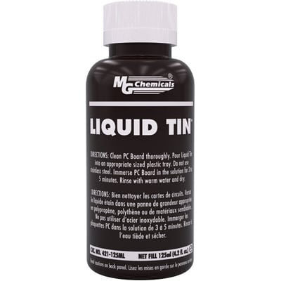 MG Chemicals - 421-125ML - Liquid Tin,Works in 5 min or less at room ...