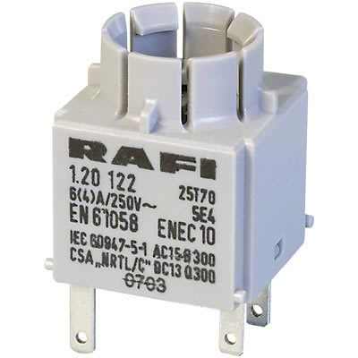 RAFI - 1.20.122.021/0000 - bloque del contacto, RAFIX 16, estándar, 1NC ...