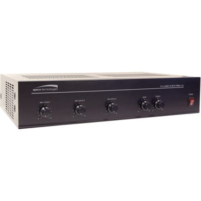 Speco Technologies - PBM-120 - Amplifier,PA,120W (RMS),Rack Mount,PBM-A ...