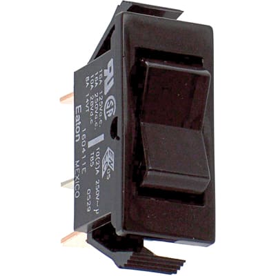 Eaton Vehicle Controls - 160411E - Rocker Switch,SPDT,ON-OFF-ON,Non ...