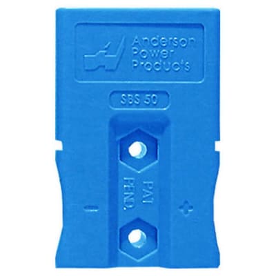 Anderson Power Products - SBS50BLU-BK - Power Connector Housing Blue ...