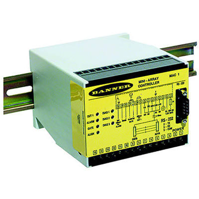 Banner Engineering - MACI-1 - Light Curtain Controller, 16-30VDC, 2 NPN ...