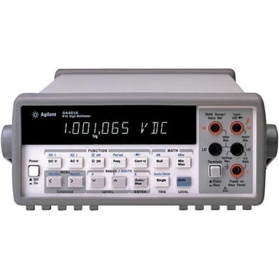 Keysight Technologies - 34401A - Multimeter, 400 VDC, 10 mA, 100 mA, 1 A, 3 A, 45 Hz to 66 Hz ...