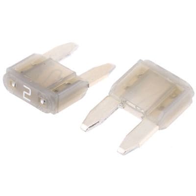 Littelfuse - 0297002.WXNV - FUSE - 32V MINI-OCR-W/VSN-NYLON 2A - RS