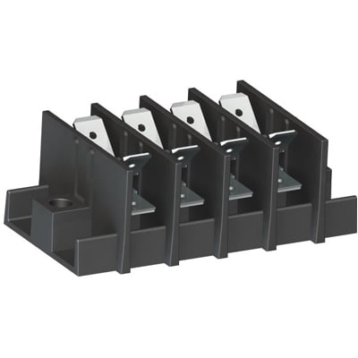 WECO - 307-PCM/04-3.033-6.3 - Conn Term Strip Barrier Multi-Point 4 11mm 12 AWG (Max.) 25 A 300 ...
