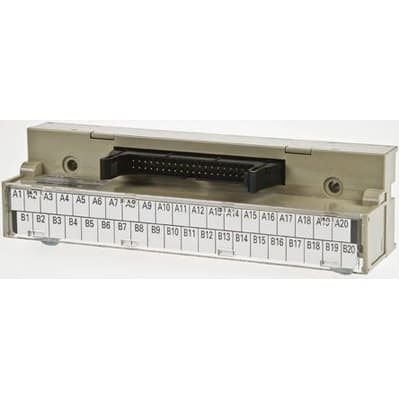 Omron Automation - XW2D-40G6 - Terminal Block For Use With CJ1M Series - RS