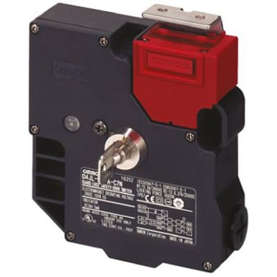 Omron Automation - D4JL-4NFA-C6 - D4JL Solenoid Interlock Switch Power to Unlock 24 V dc - RS