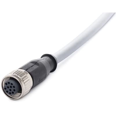 HARTING - 21348500C79050 - Cable Assembly with a M12 Conn Socket and an ...
