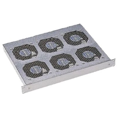 nVent SCHROFF - 10713104 - 6 fans tray,230V 60Hz 1U H - RS