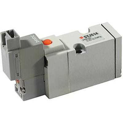 SMC Corporation - SYJ512-5LZ-M5-F - Valve, sgl sol, body port, M5 - Allied Electronics & Automation