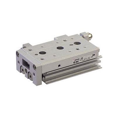 SMC Corporation - MXS8-30-X7 - Slide Table,Integrated,71X40mm,Bore 8mm, Stroke 30mm,Port M5X0.8 ...