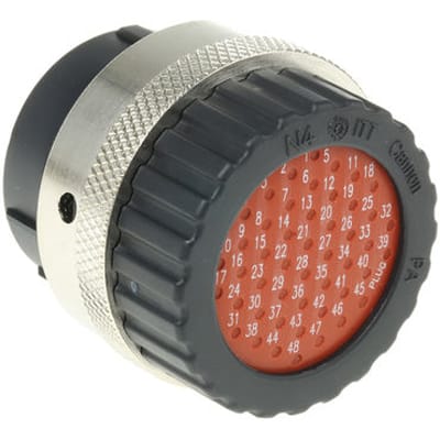 ITT Cannon - 192900-0469 - Neptune Circular Series, 48 Pole Cable Mount ...