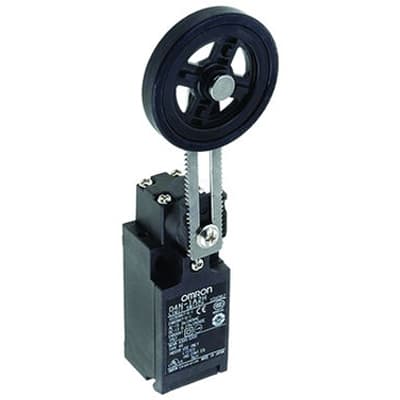 Omron Automation - D4N-112H - D4N Limit Switch with Adjust Roller Lever Actuator, Metal, NC/NO - RS