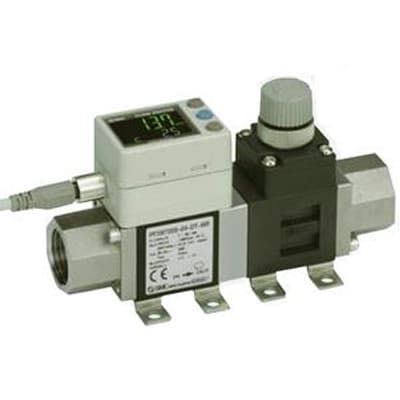 SMC Corporation - PF3W720-F04-FN-M - Flow Switch, for water, 1/2"G, 3 color display, 2-16L/min ...