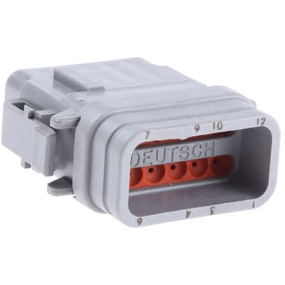 TE Connectivity - DTM06-12SA-E007 - Connector Plug, Housing for Female ...