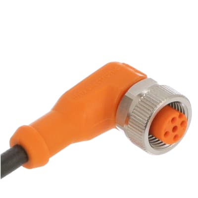 IFM Efector - EVC004 - ifm electronic, Cordset, M12 Female R/A, 4 Wire ...