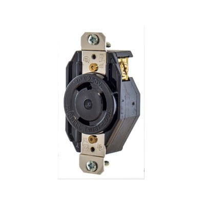 Hubbell Wiring Device-Kellems - L630R - TwistLock, Com/Ind, Recept, 30A ...