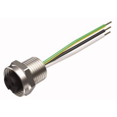 TURCK - RKF 34-1M/NPT - Connector, 7/8-16 Female Receptacle, NPT, 3 ...