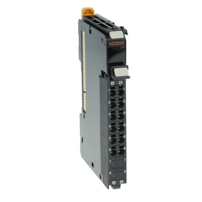 Omron Automation - NX-AD3203 - PLC Expansion Module, 4 Analog Current Singl End In, Free Run ...