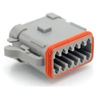 Amphenol Sine Systems - AT06-12SA-EC01 - 12-Way Plug, Female Connector ...